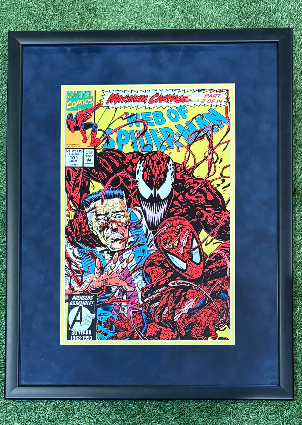 Marvel Comics Maximum Carnage Poster – Hall of Framers